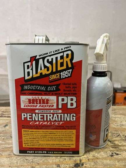 Blaster 1 Gal Petroleum Distillates Penetrating Lubricant - 128-PB w ...