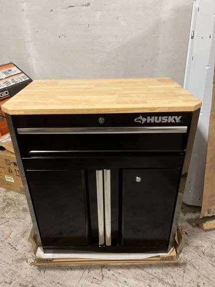 Husky Ready-to-Assemble 24-Gauge 1-Drawer 2-Door Garage Base Cabinet ...