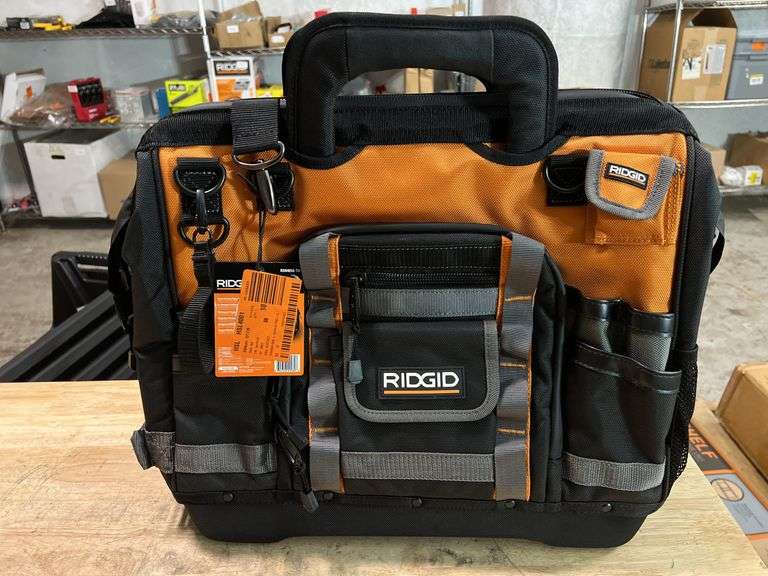 Ridgid 18" 44 Pocket Professional Grade Tool Bag - RD64018-TH - MSRP ...