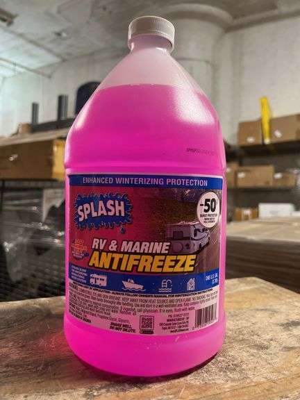 (3) Splash 1 Gal RV & Marine Antifreeze - 19527 - MSRP $19.14 - Redbird ...