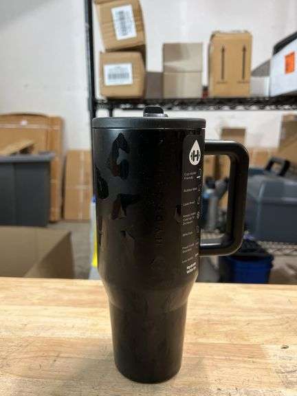 Rodeo Black Travel Mug with Handle - 184 - MSRP $44.99 - Redbird Tools LLC