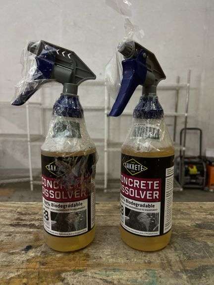 (2) Sakrete 0.2 Gal 100% Biodegradable Green Concrete Dissolver ...