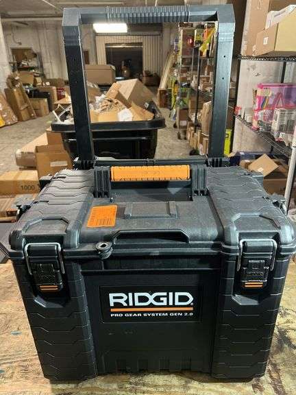 Ridgid Pro Gear System Gen 2.0 25" All Terrain Rolling Tool Box - 254065 - MSRP $89.97 - Redbird ...