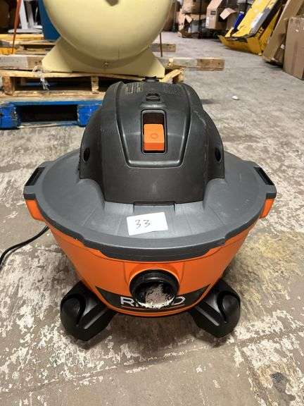 Ridgid 120V 7.5A 60Hz 3.5 Peak HP NXT Shop Wet Dry Vacuum - HD06001 ...