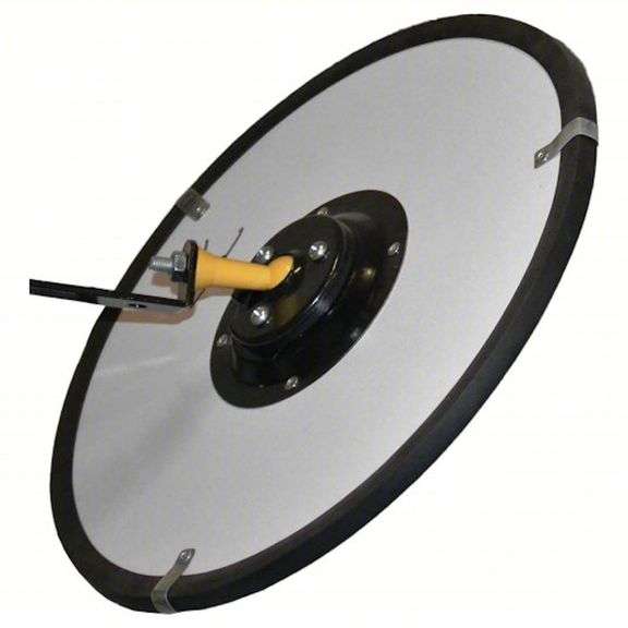 Fred Silver 18" Dia x 18' Hardboard Indoor Round Convex Security Mirror ...