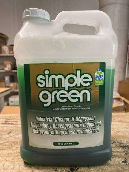 Simple Green 2.5 Gal Jug Concentrated Water Based Cleaner/Degreaser ...