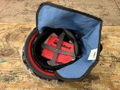 Bullard 6-1/2 to 8 Size Red Ultem(R) Quick Release 3-Point Fire Helmet ...
