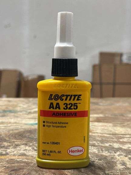 (3) Loctite 50 mL Thick Liquid AA 325 Acrylic Adhesive - 135401 - MSRP 3 @ $46.21 each - Redbird ...