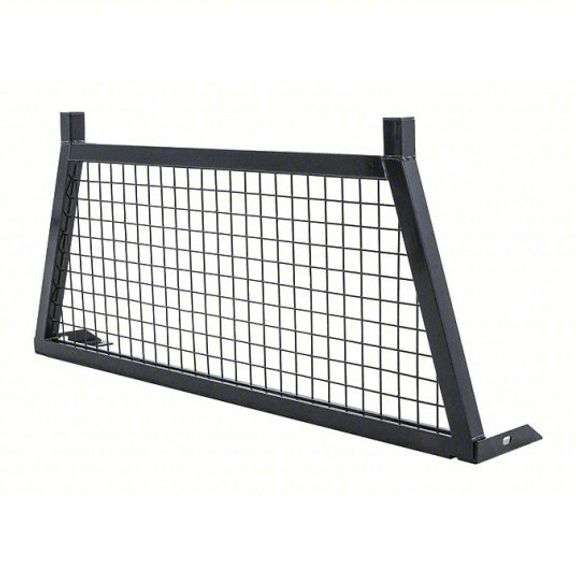 Apex 78-1/2" W x 24-1/4" H Steel Black Mesh Cab Protector Headache Rack ...