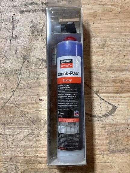(4) Simpson Strong-Tie 9 oz Crack-Pac Injection Epoxy - ETIPAC10 - MSRP ...