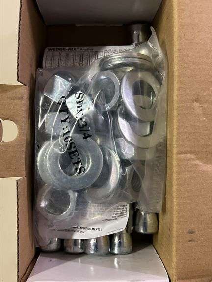 (4) Simpson Strong-Tie Strong-Bolt 2 Wedge Anchor PK10 - STB2-75512-G10 ...