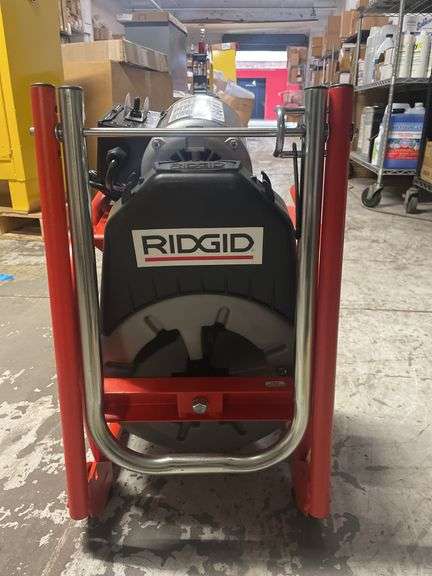 Ridgid 120V 60Hz 6A Drain Cleaning Snake Auger Machine - K-400-T3 ...