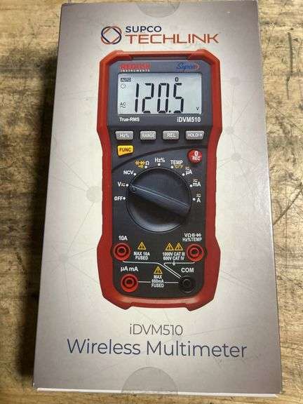 Supco Techlink Digital Wireless Multimeter and Data Logger - iDVM510 - MSRP $194.22 - Redbird ...