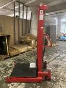 Dayton 2,000 lbs Load Cap Powered-Lift/Manual-Push Platform Lift Truck ...