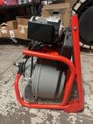 Ridgid 120V 60Hz 6A Drain Cleaning Snake Auger Machine - K-400-T3 ...