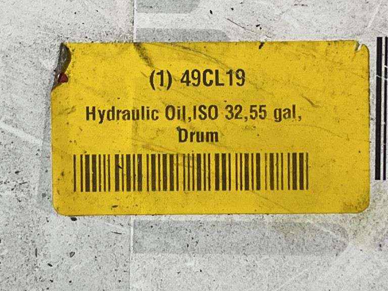 Miles 55 gal Drum ISO Grade 32 Amber Hytex Hydraulic Oil - 49CL19 ...