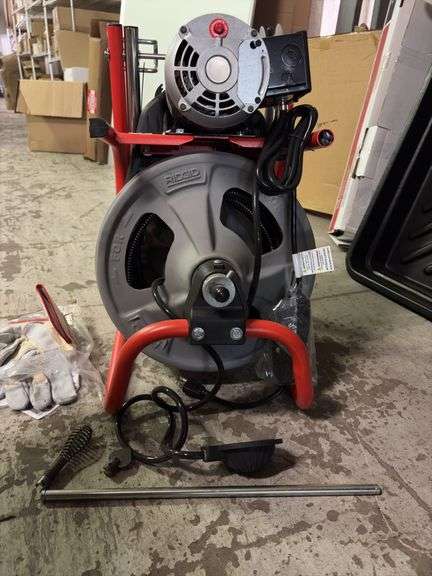 Ridgid 120-Volt Drain Cleaning Snake Auger - 52363 - MSRP $597.00 ...