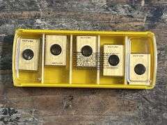 (3) Kennametal DWG 1573706R00 KC715M Carbide Milling Insert PK5 ...