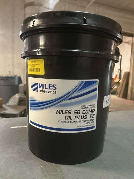 Miles Lubricants 5 gal 10 SAE 32 ISO Viscosity Grade Compressor Oil ...