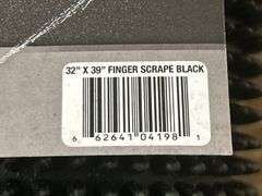 Notrax 2 Ft x 3 Ft Black PVC Foam Beveled Edge Pebble Anti-Fatigue Mat ...