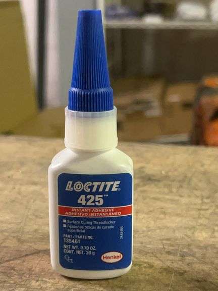 (10) Loctite 425 Medium Strength Oil-Tolerant Threadlocker 20g Tube ...