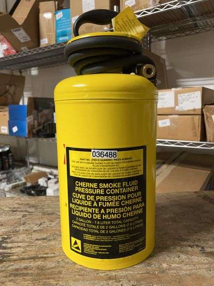 Cherne Industries Smoke Fluid Pressure Tank Assembly for Smoke Testers ...