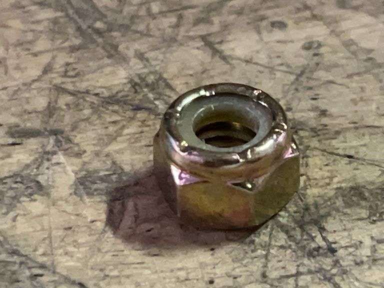Westward 5/16"-18 Grade 8 Zinc Plated Steel Nylon Insert Lock Nut ...