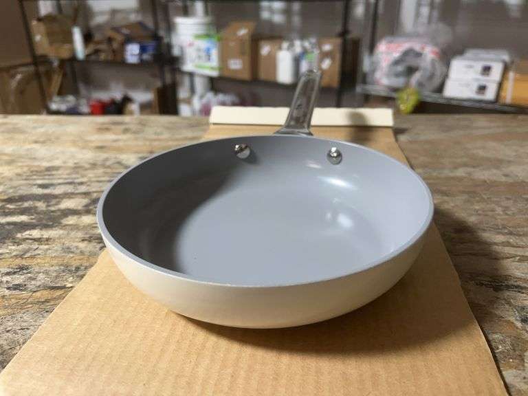 Caraway 8-Inch Non-Stick Ceramic Frying Pan, Cream Color - Discount ...