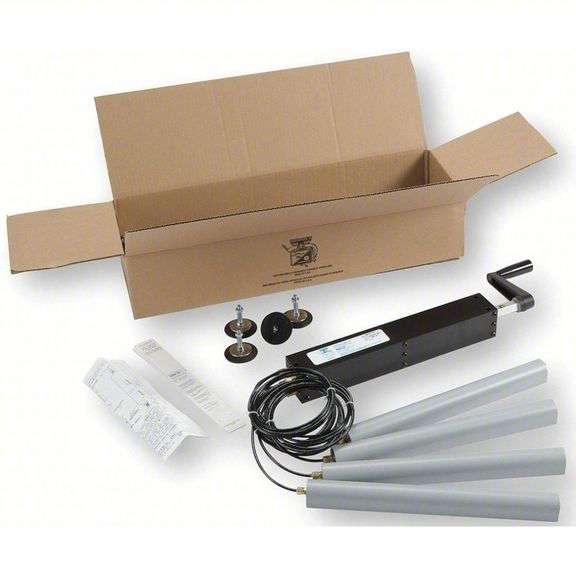 Dyna-Lift 1000 Lb 16" Stroke Manual Foot with Glide Hydraulic Lift Kit ...