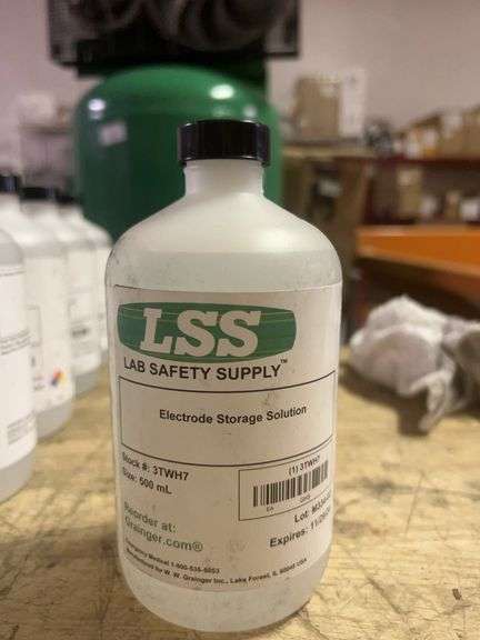 (12) LSS Electrode Storage Solution for pH and ORP Electrodes, 500 mL ...