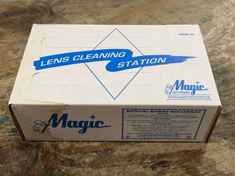 (6) Magic 760 Tissues & 2oz Fluid Lens Cleaning Station Disposable ...