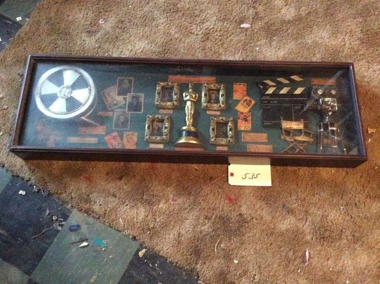 Shadow Box. Movie Themed. (Click for more photos) - Duck Soup Auctions