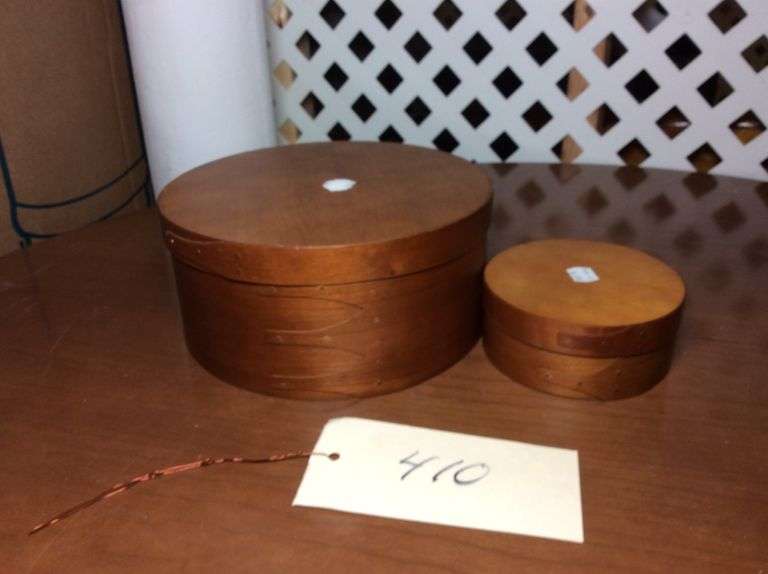 Shaker Boxes - Duck Soup Auctions