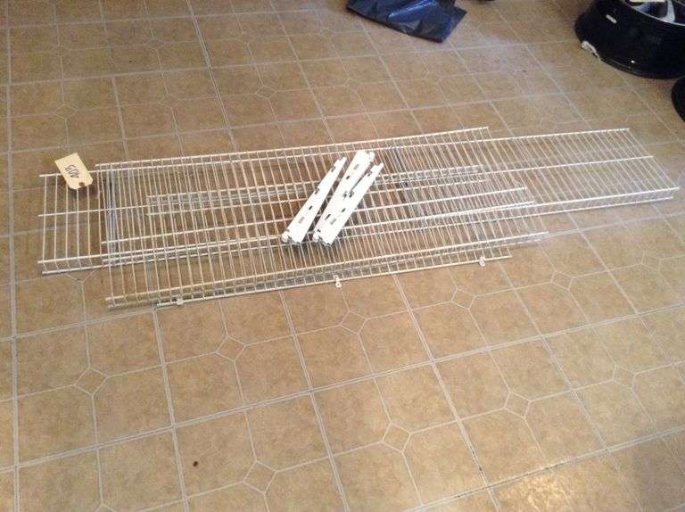 Wire Shelving - Duck Soup Auctions