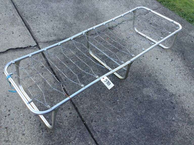 Fold Up Cot Frame - Duck Soup Auctions