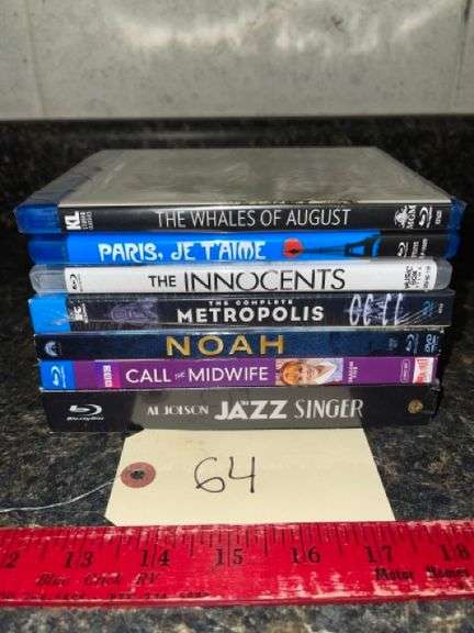 Blu-ray DVDs • Some New • Warehouse (single level) - Duck Soup Auctions