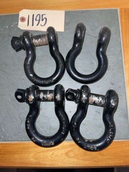 Large Clevis’ • (4) • 3/4” • Warehouse(street level) - Duck Soup Auctions