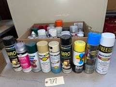 Nice Spray paint lot • Warehouse(street level) - Duck Soup Auctions