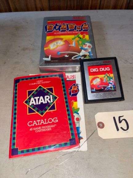 Dig dug by Nintendo Atari game with box • Vintage • Main - Duck Soup ...