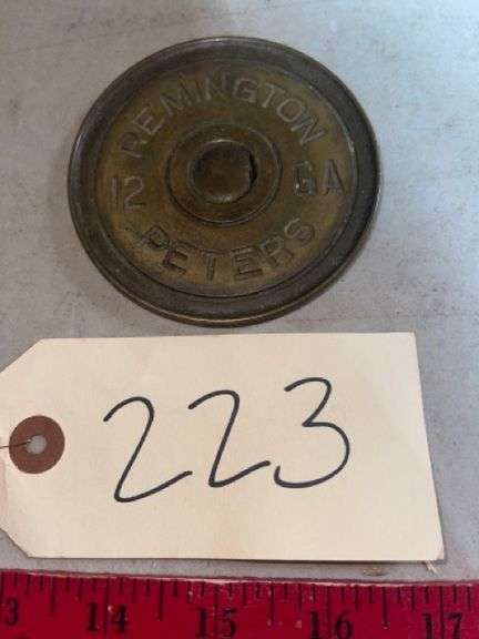 Remington 12ga coaster • Metal • garage • ( Click for More Photos ...