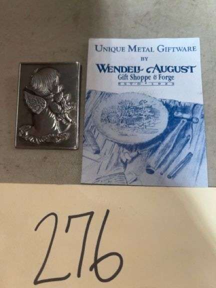 Wendell august forge Angel pin • garage - Duck Soup Auctions