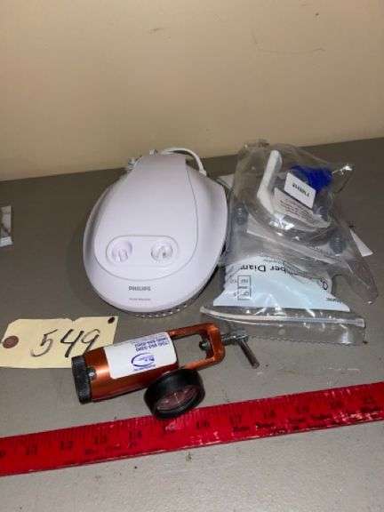 Nebulizer and accessories • Basement - Duck Soup Auctions