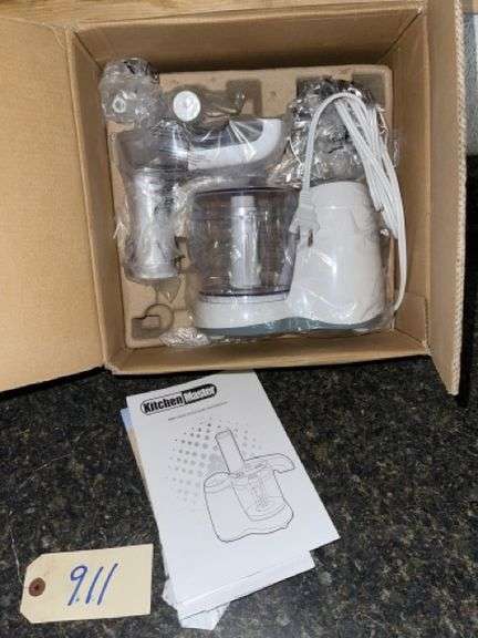 Kitchen master food processor • Warehouse - Duck Soup Auctions