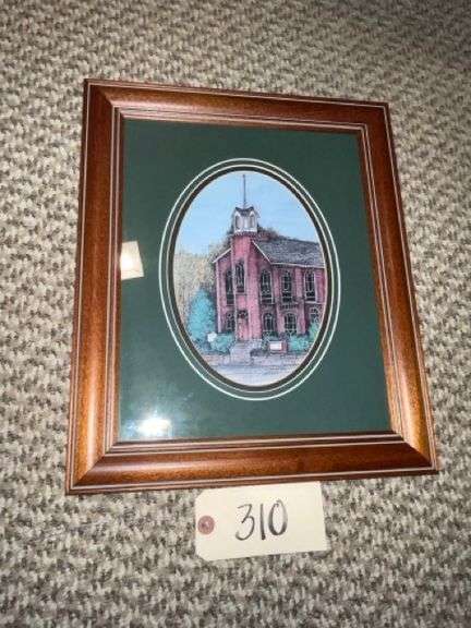Andrew’s Methodist church wall art with COA • 12x15 • Basement (with ...