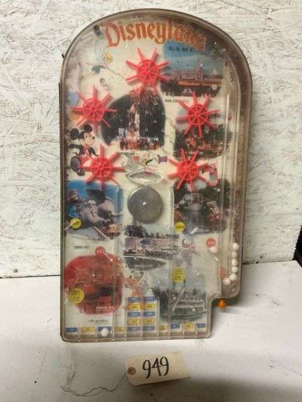 Old Disneyland Ping Pong Game - Duck Soup Auctions