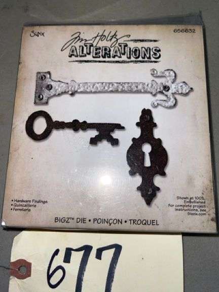 Tim Holtz alterations hardware findings findings bigz die • Crimson ...