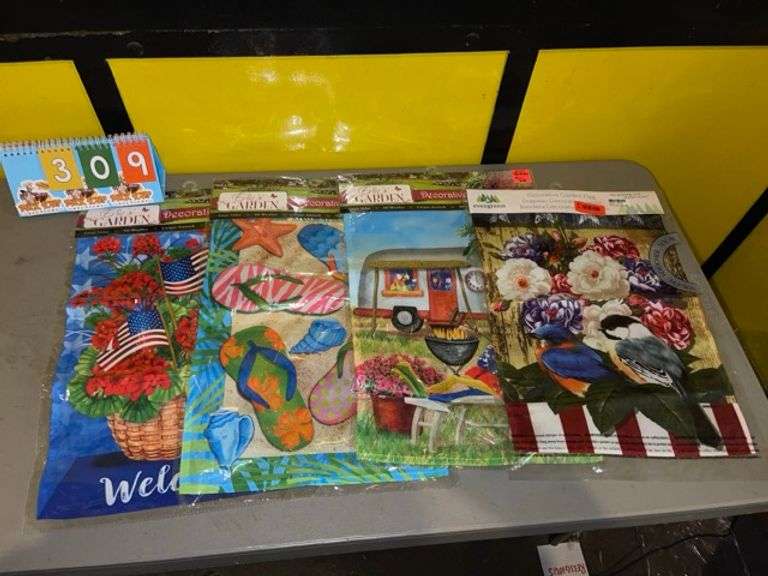 Erin’s garden decorative garden flags • New in Package • Bay 3 - Duck ...