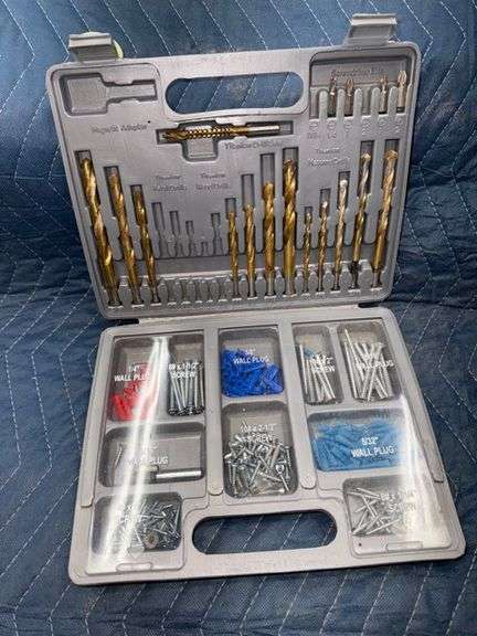 Drill accessories kit • Workshop - Duck Soup Auctions