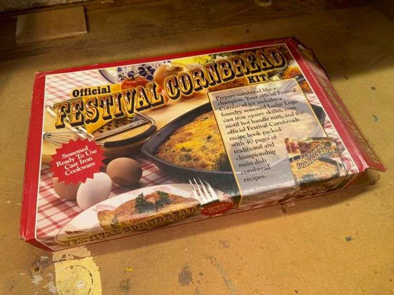 Festival cornbread kit • Basement - Duck Soup Auctions