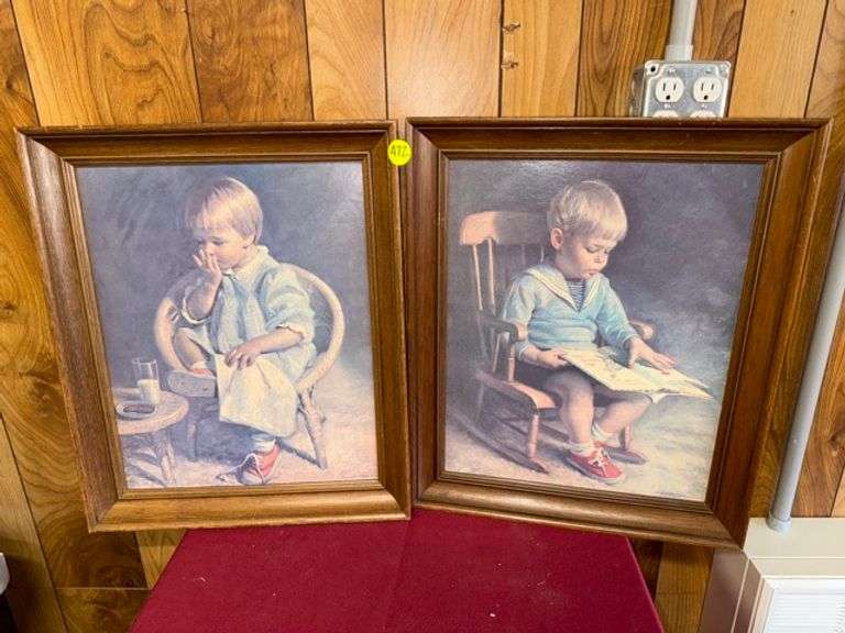 Signed wall decor • (2) • 19x24 • Main • ( Click for More Photos ...